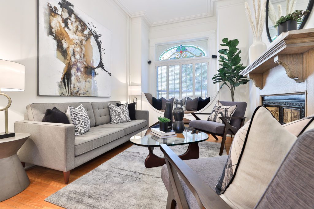 Staging a den in a condo is an art. Find out how we do it!