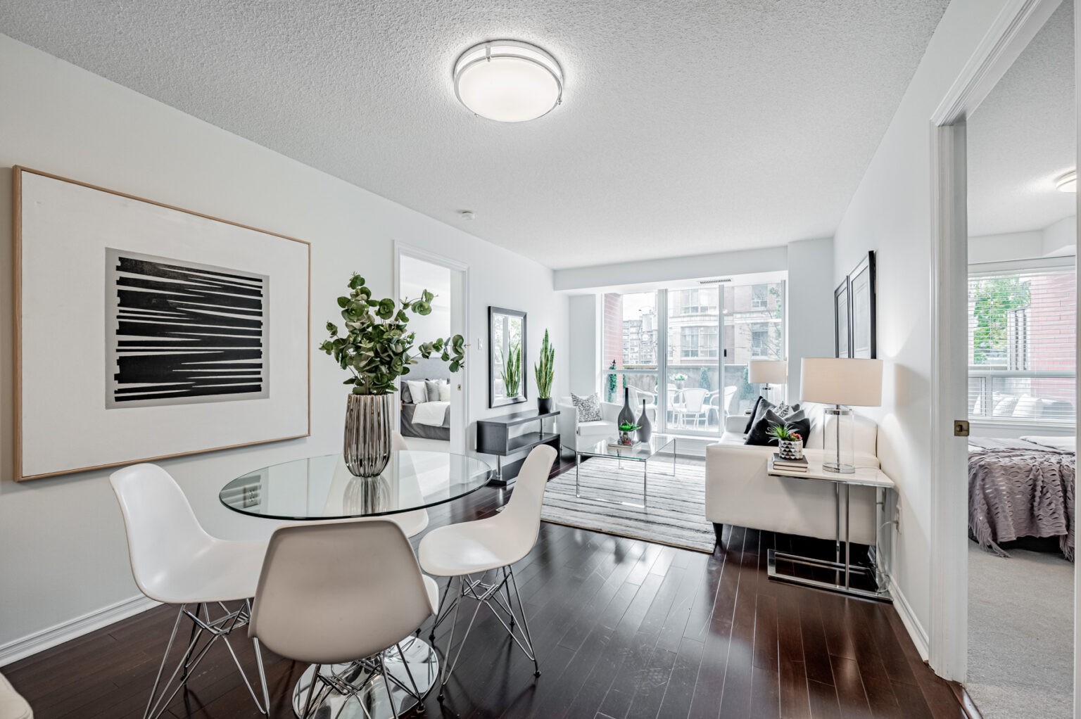 Staging a den in a condo is an art. Find out how we do it!